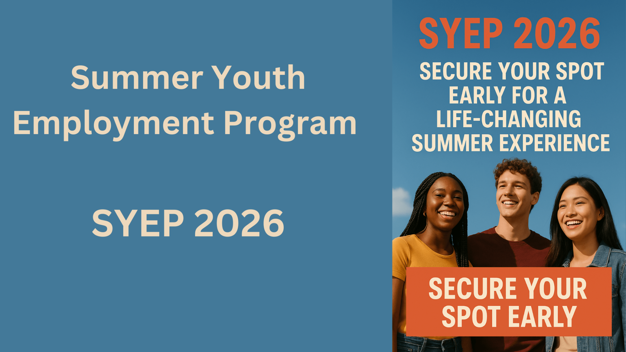 SYEP 2026: Secure Your Spot Early for a Life-Changing Summer Experience ...